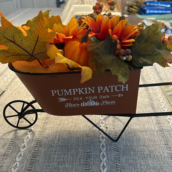 Accents | Fall Wheelbarrow Decor | Poshmark